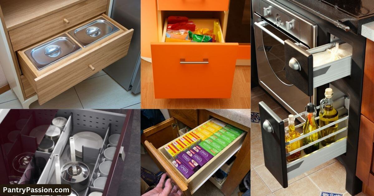 Yes, Virginia, Pantry Drawers Are a “Thing” - Pantry Passion