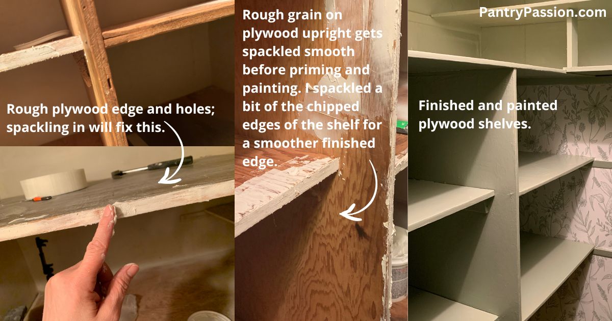 6 Steps to Take Before Painting Shelves - Pantry Passion